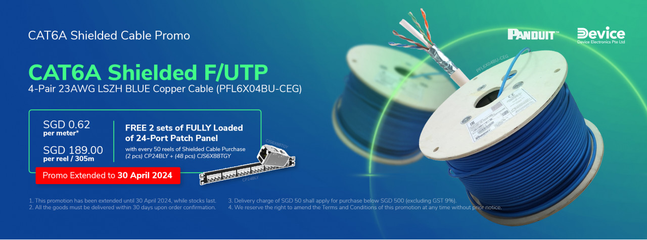 CAT6A Shielded Cable Promo